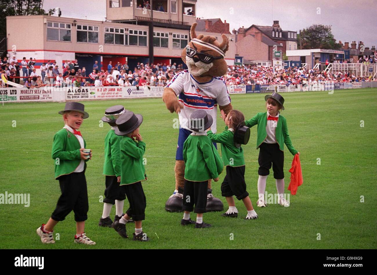 Wakefield wildcats mascot hi-res stock photography and images - Alamy