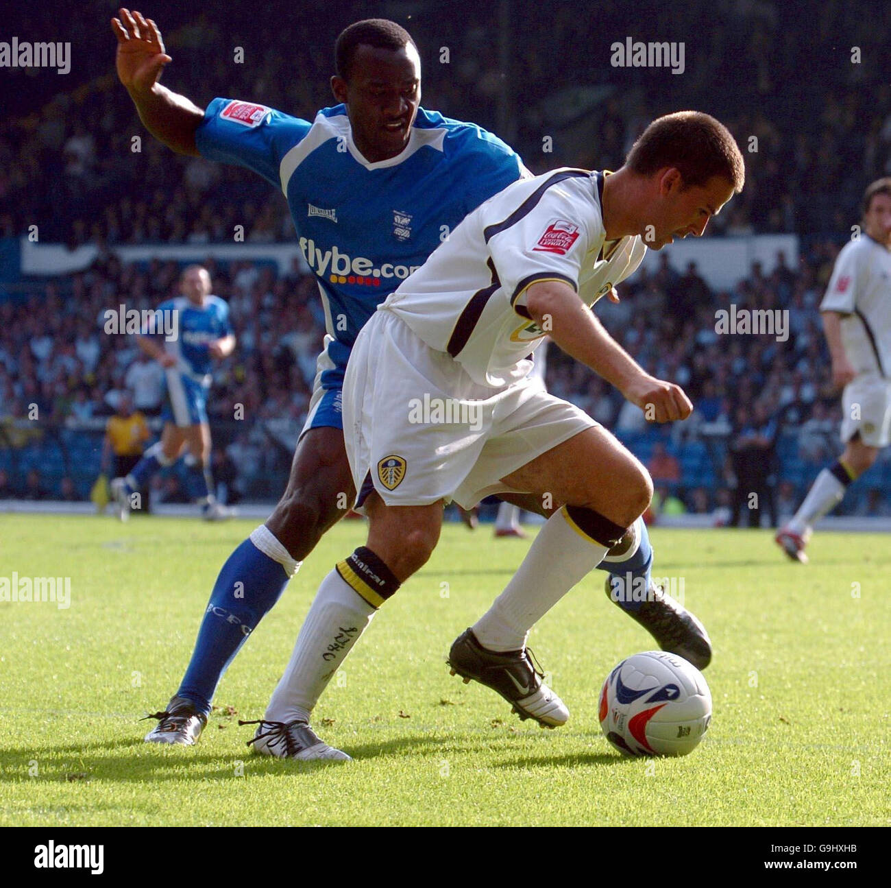 Soccer coca cola championship match leeds v birmingham hi-res stock ...