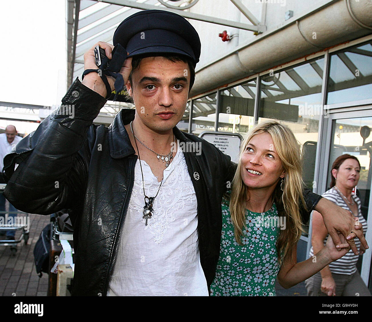 Babyshambles lead singer Pete Doherty and model Kate Moss arrive at ...