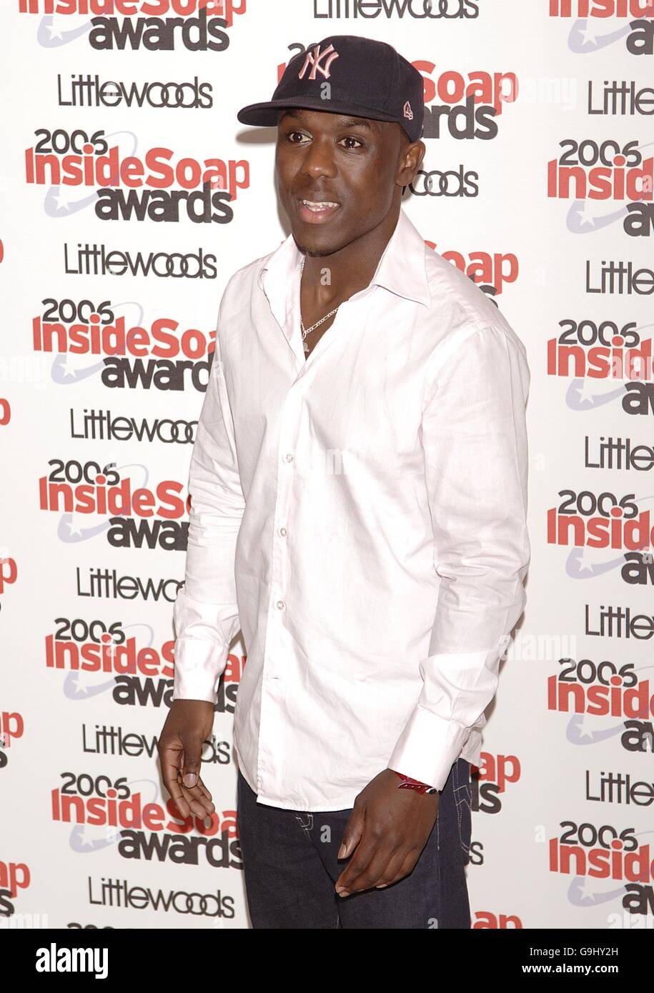 Inside Soap Awards 2006 - Floridita. Mohammed George arrives for the ...