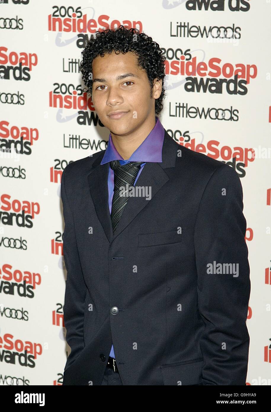Inside Soap Awards 2006, Floridita. Devan Anderson arrives for the ...
