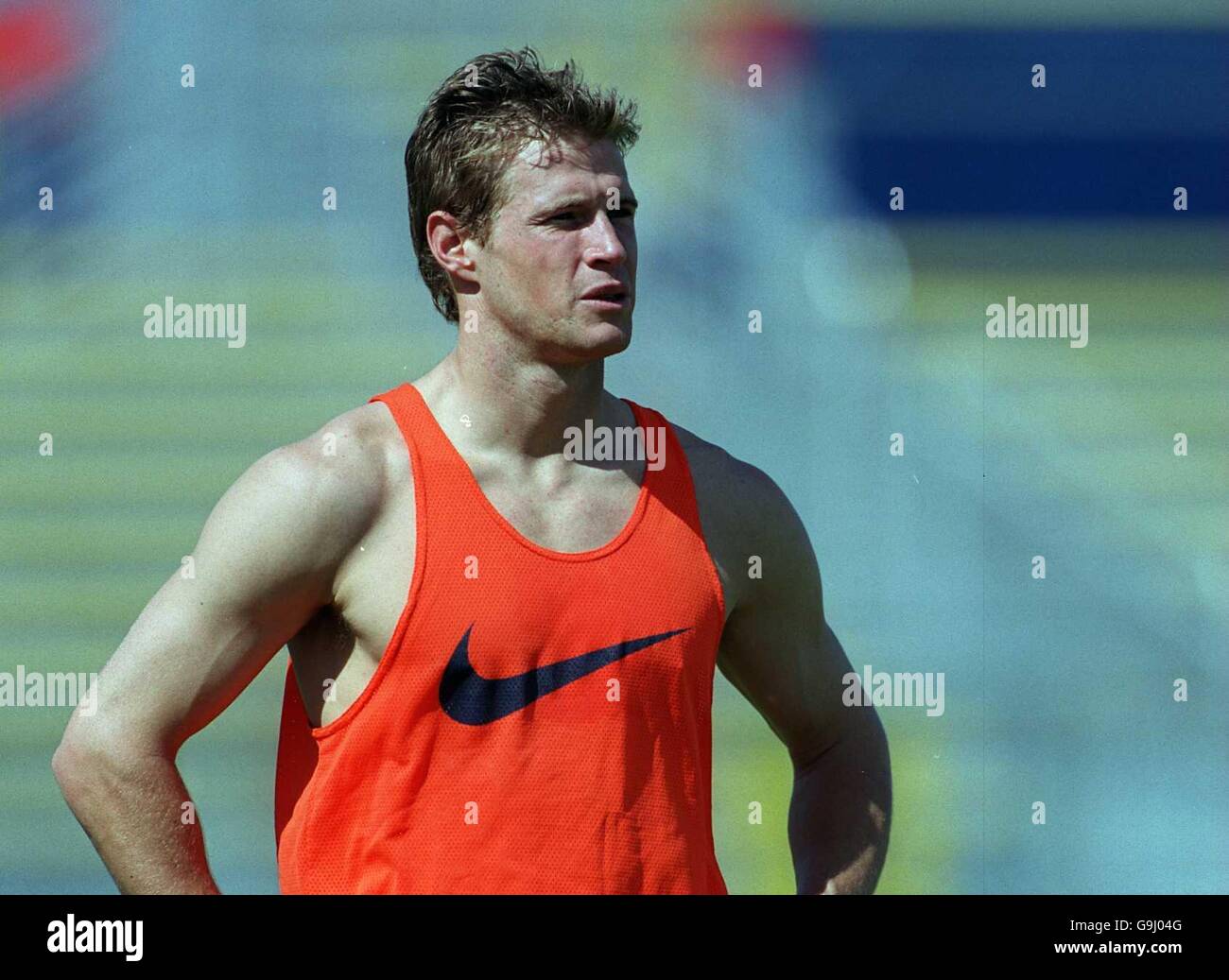 International Soccer - Gold Cup 2000 - USA Training. Brian McBride, USA ...
