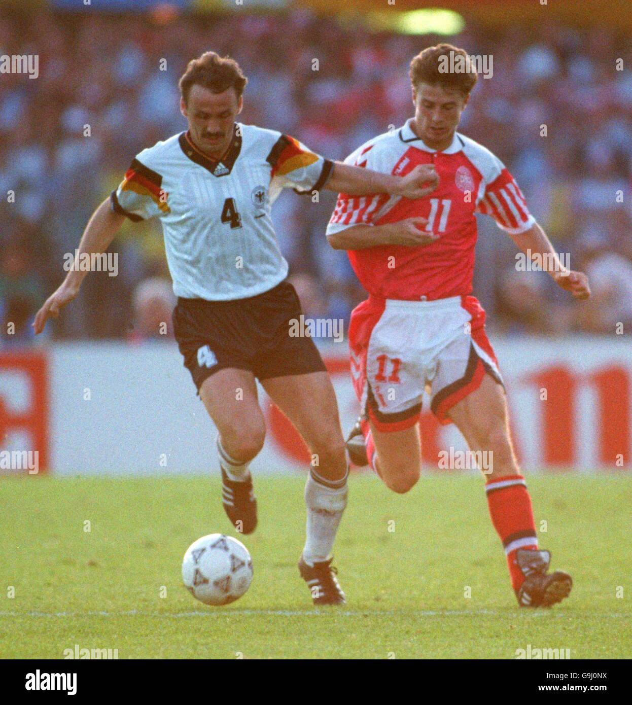 Soccer european championships final germany v denmark ullevi hi-res ...