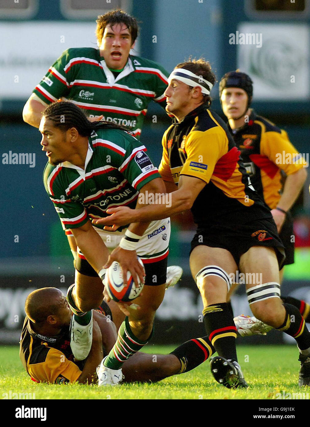 Rugby Union - EDF Energy Cup - Leicester Tigers v Newport Gwent Dragons ...