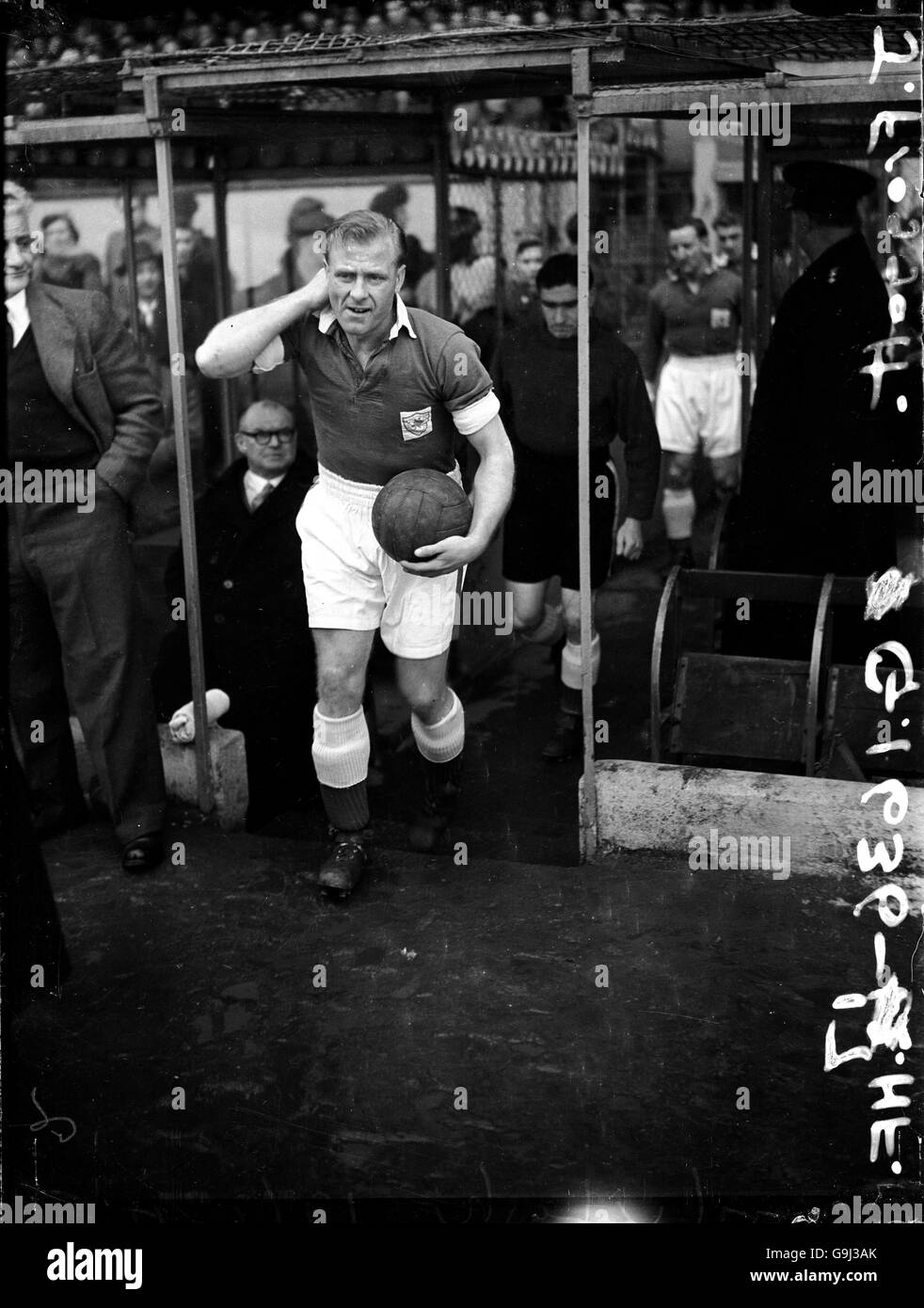 Leicester City's Jack Froggatt runs out before the match Stock Photo ...