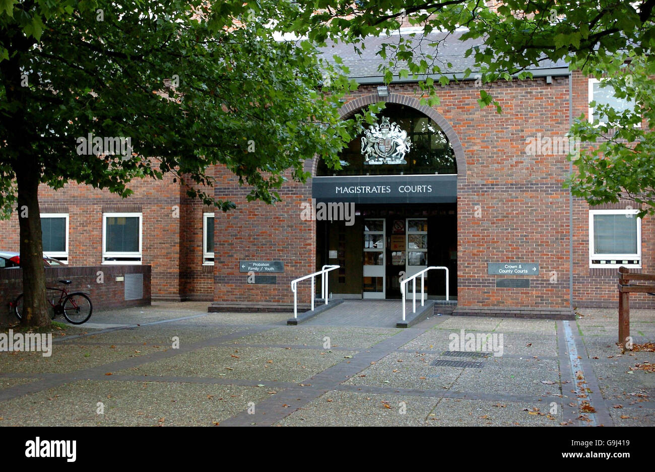 A general view of norwich magistrates court hi-res stock photography ...