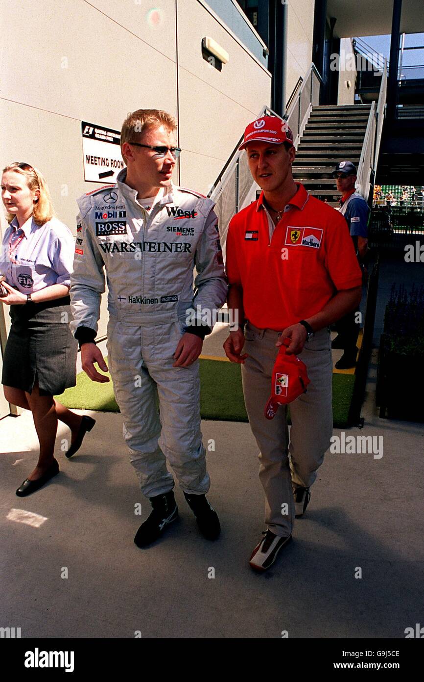 Motor Racing - Formula One - Australian Grand Prix - preview day Stock ...