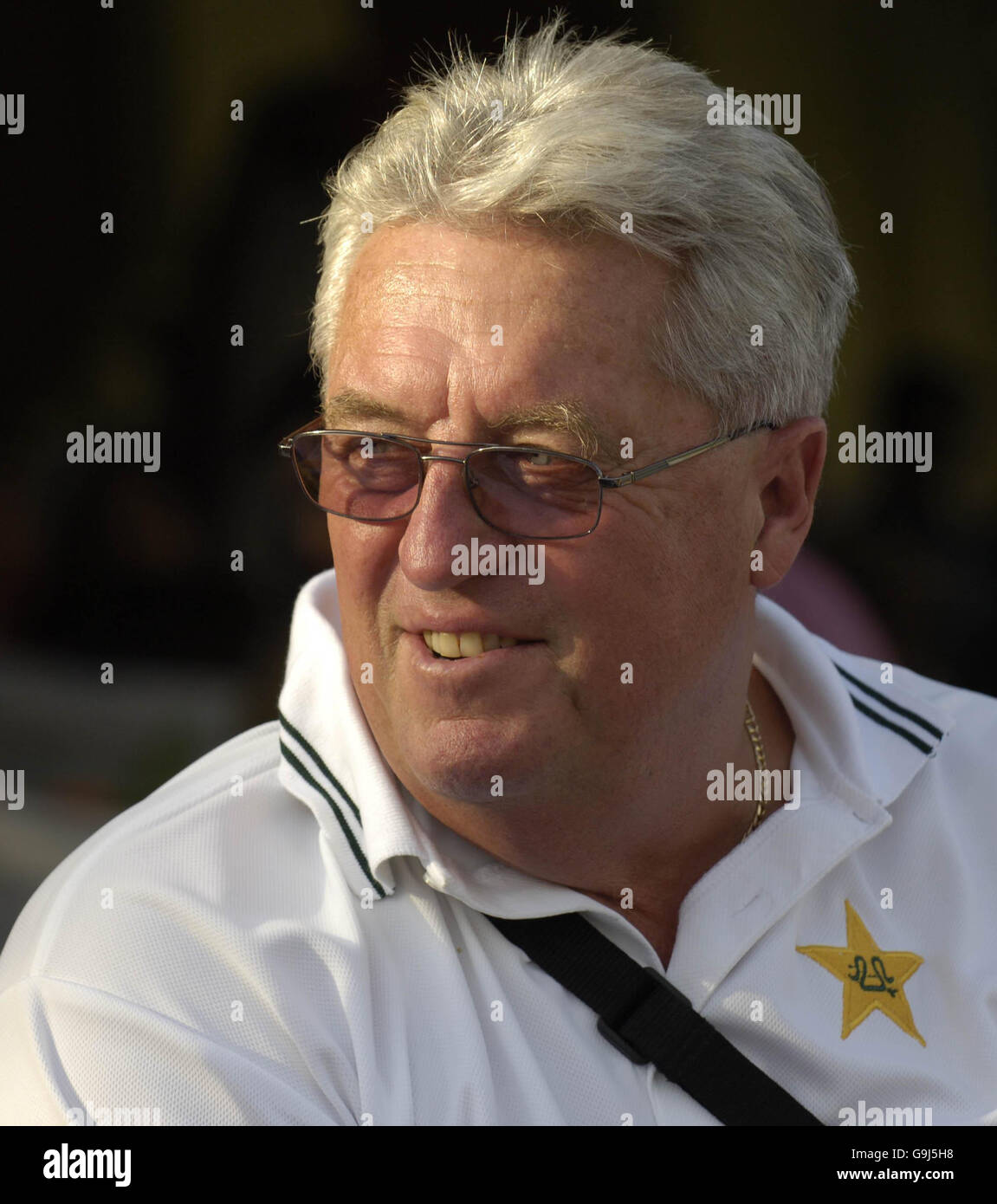 Pakistan coach bob woolmer during grand polo pageant in jaipur hi-res ...