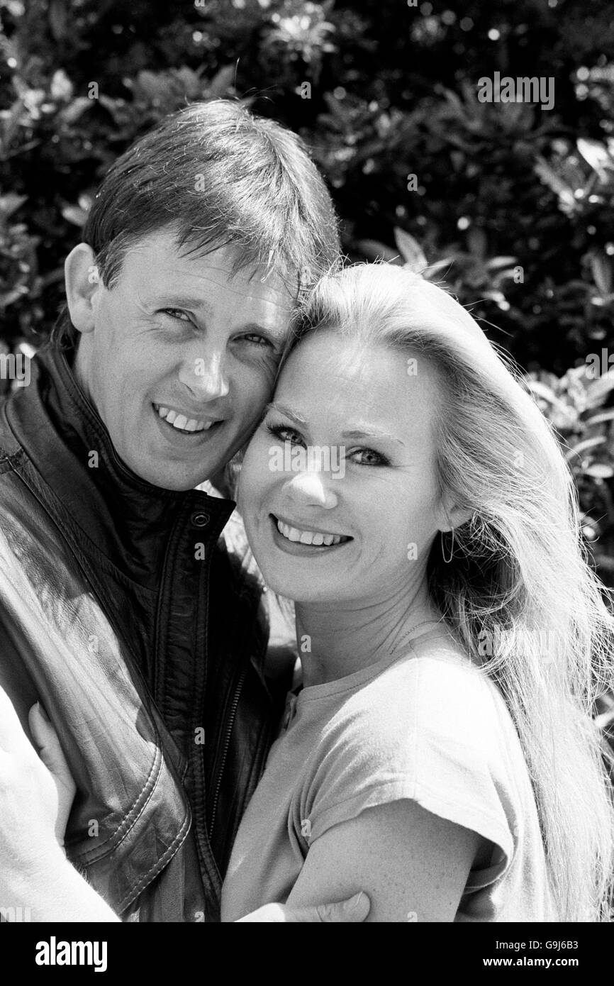 Eastenders star Shirley Cheriton and her fiance, actor Ross Davidson ...