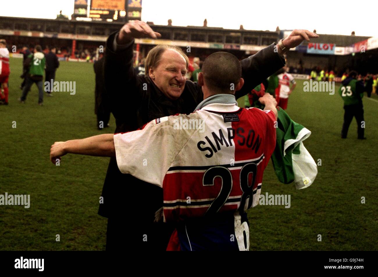 Wycombe wanderers michael simpson hi-res stock photography and images ...