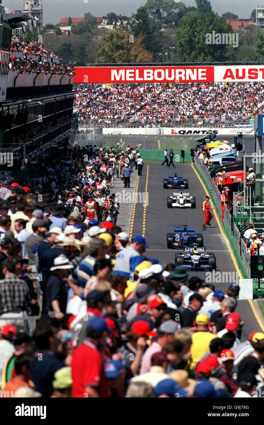 Formula One Motor Racing - Australian Grand Prix - Qualifying. General ...