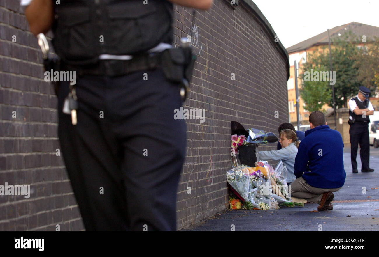 Hit and run death in South London Stock Photo - Alamy