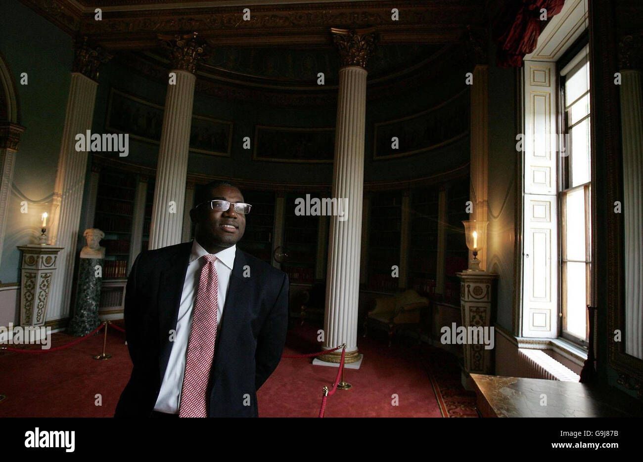 Culture minister David Lammy MP reveals English Heritage projects Stock ...