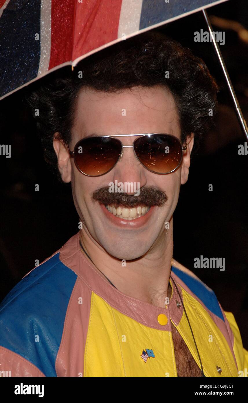 Borat movie premiere in Leicester Square - London Stock Photo - Alamy