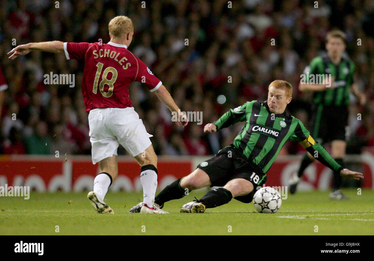 Manchester utd champions league hi-res stock photography and images - Alamy