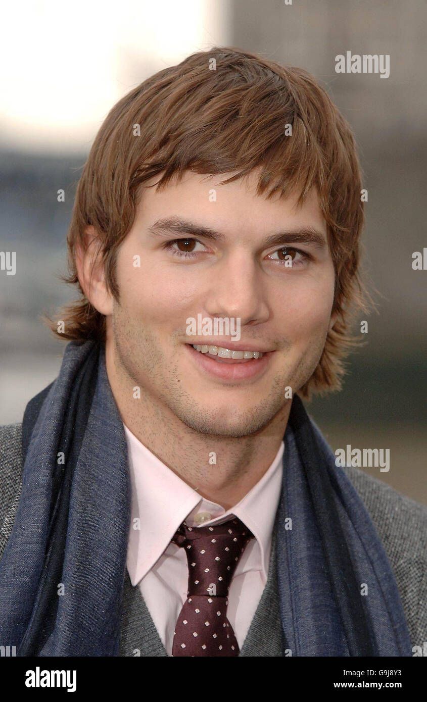 Ashton Kutcher - The Guardian photocall - London Stock Photo - Alamy