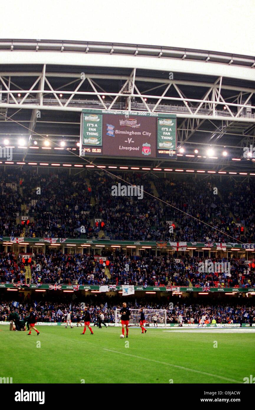 Milenium millenium football general view stadium gv hi-res stock ...