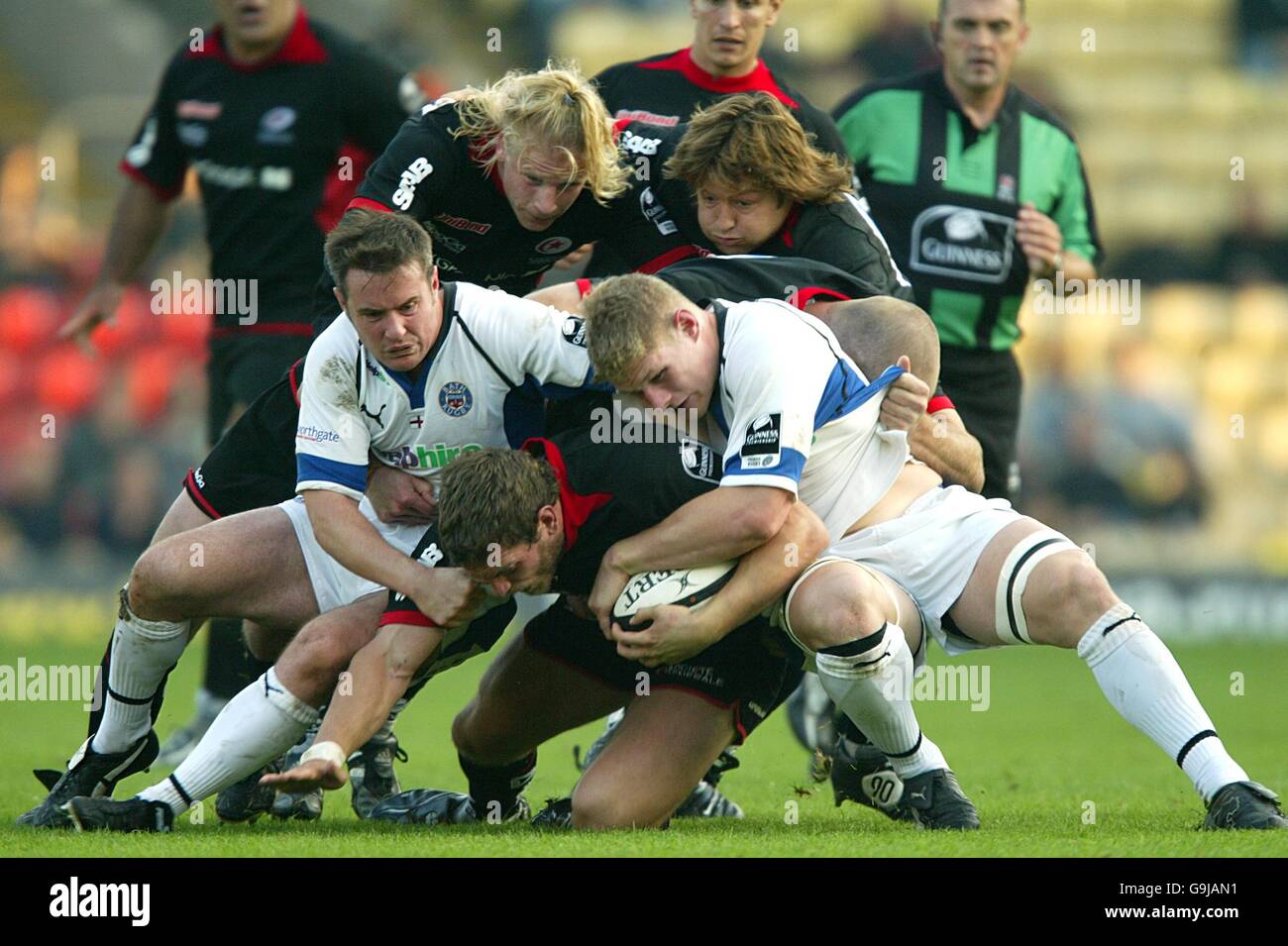 Saracens ben johnston hi-res stock photography and images - Alamy