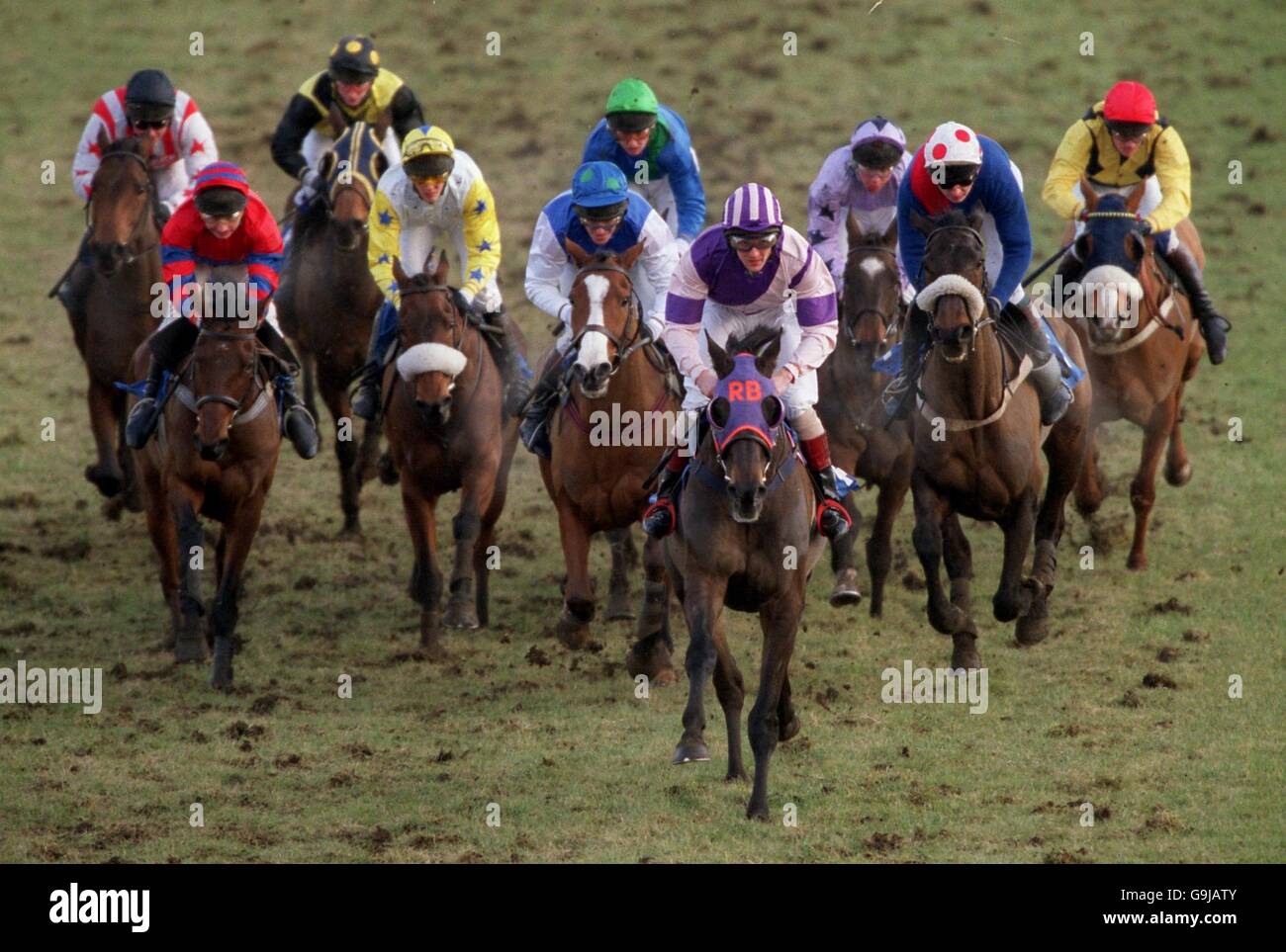 Catterick Races - Horse Racing Stock Photo - Alamy