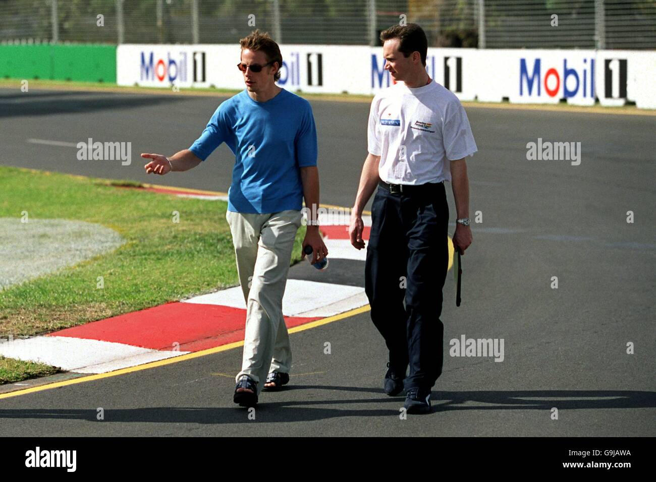 Motor Racing - Formula One - Australian Grand Prix - arrival day Stock ...