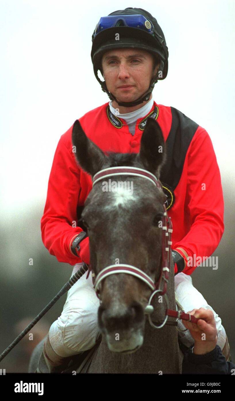 Horse Racing - Southwell. Tony Culhane on I Got Rhythm Stock Photo - Alamy