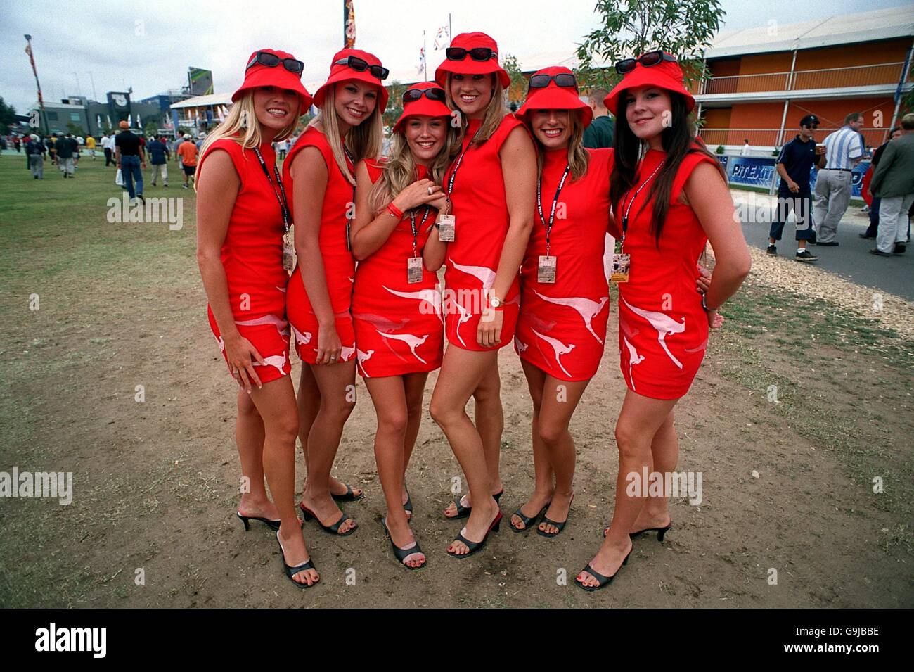 Australian grand prix welcome girls hi-res stock photography and images ...