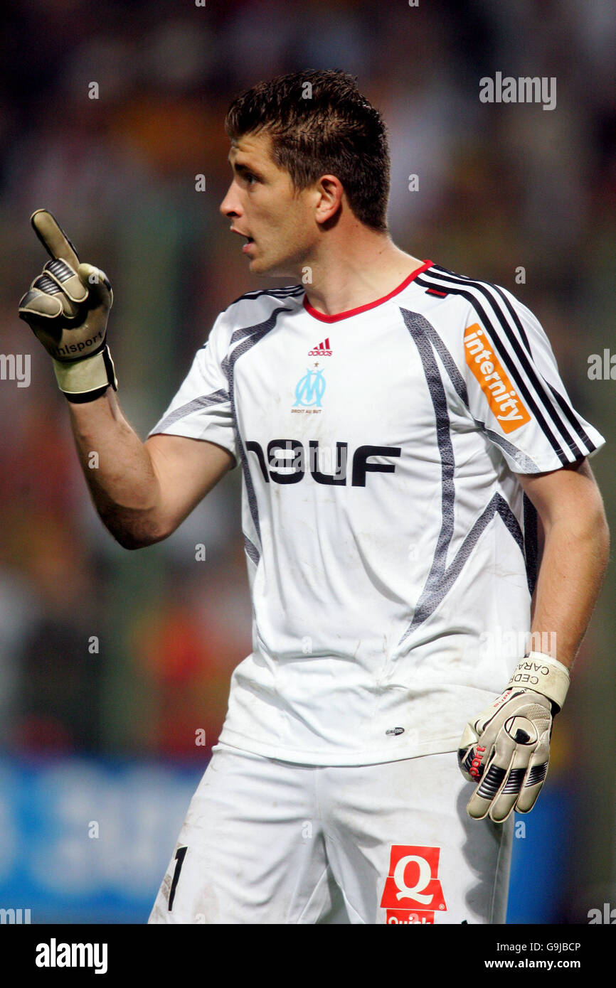 Soccer - French Premiere Division - Lens v Olympique Marseille - Stade ...