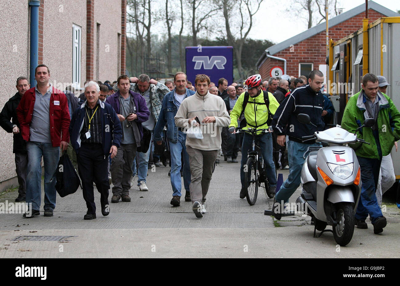 Tvr car factory in blackpool hi-res stock photography and images - Alamy