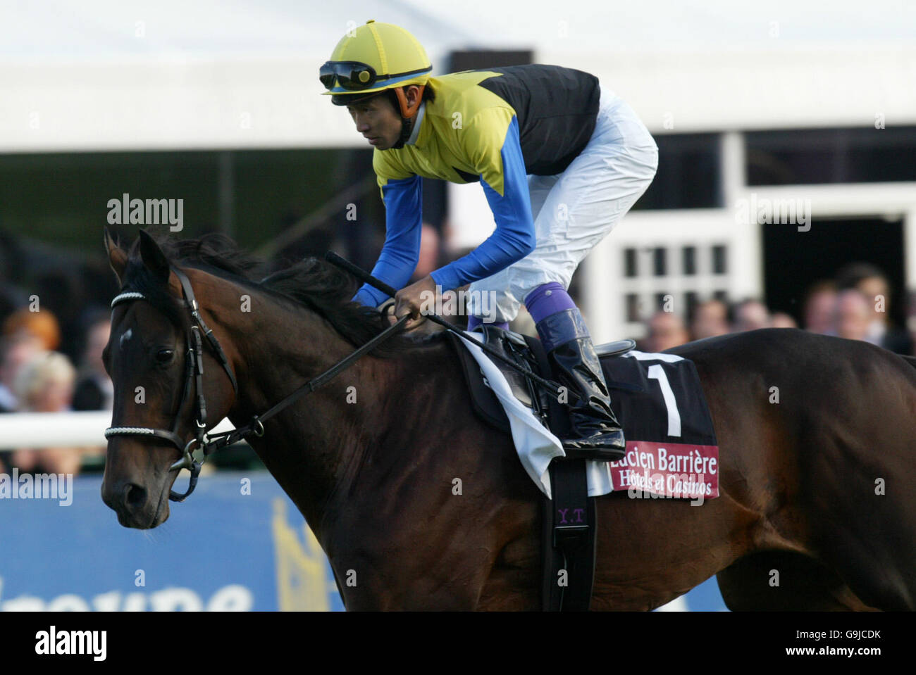 Horse Racing - Arc de Triomphe Race - Longchamp Stock Photo - Alamy