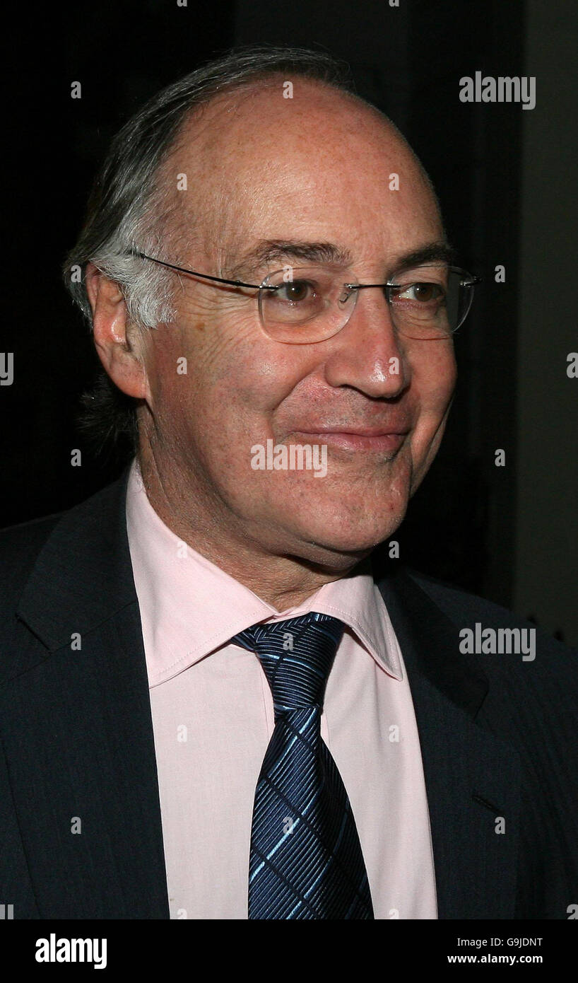 Former Tory leader Michael Howard arriving at his central London home ...