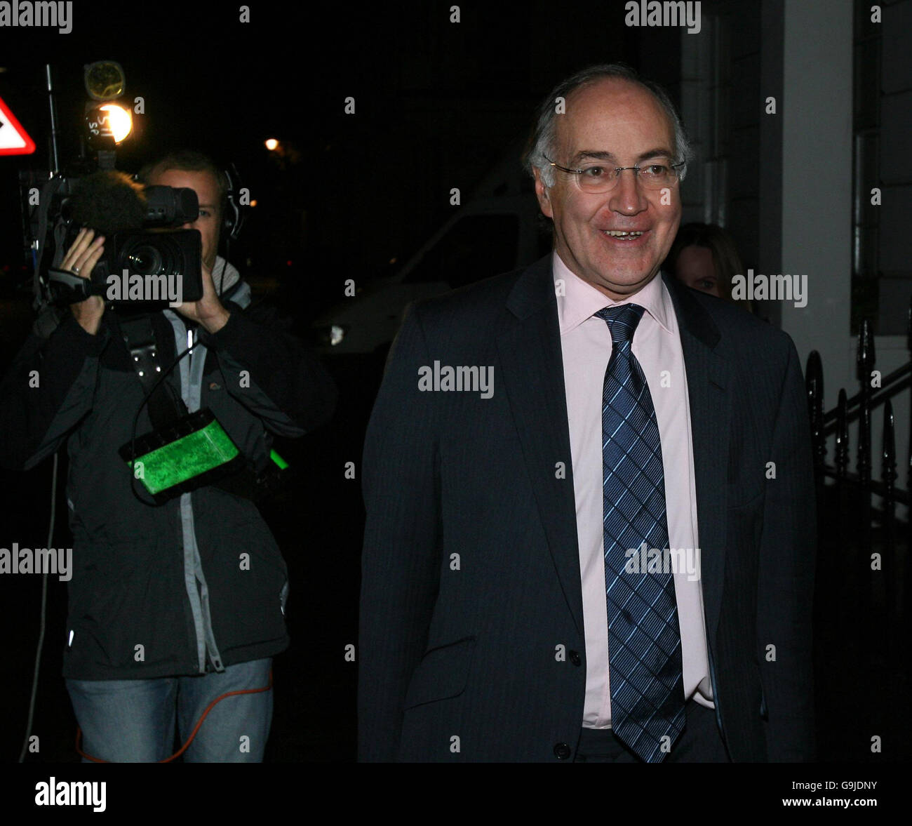 Former Tory leader Michael Howard arriving at his central London home ...