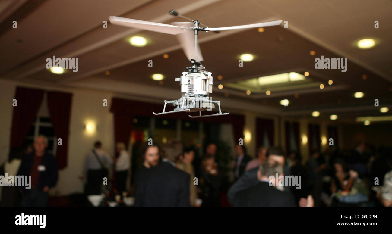 A mini robotic helicopter made by Renzo De Nardi from the University of ...