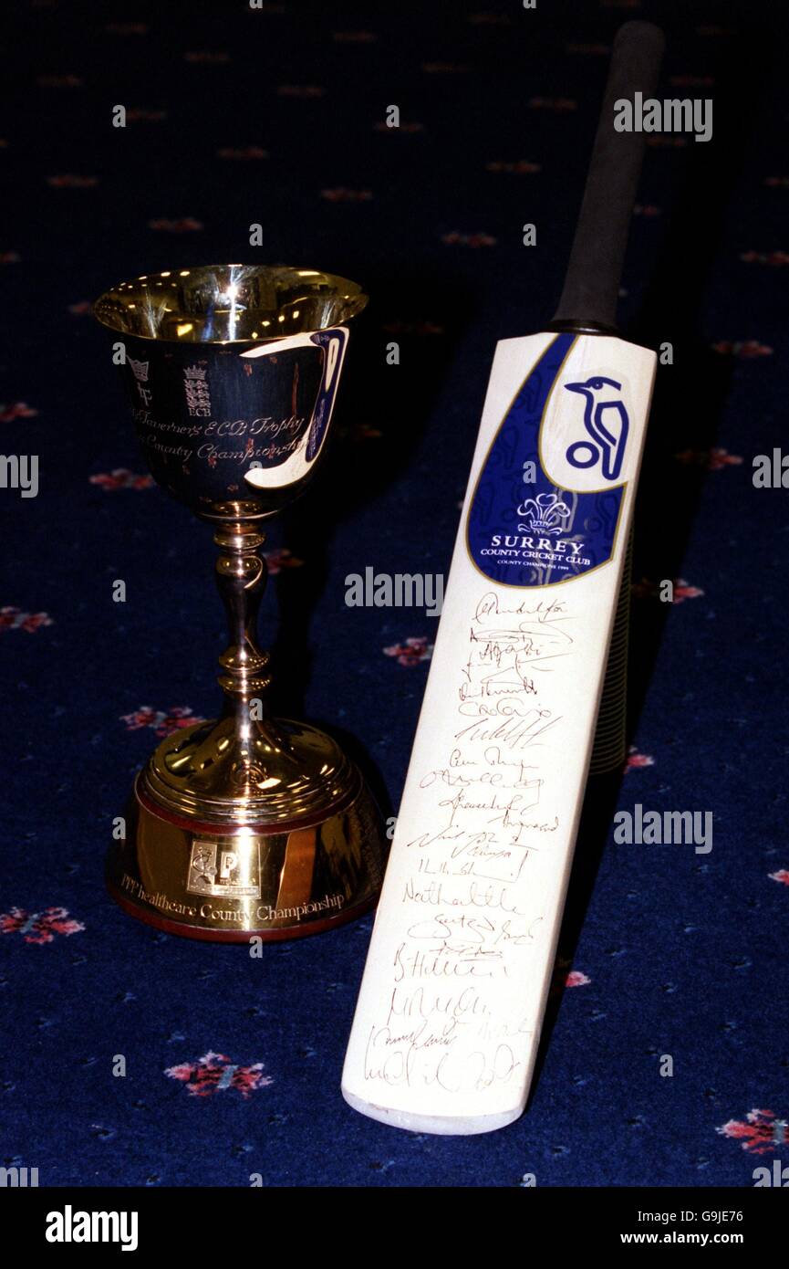 Cricket - Surrey CCC Indoor Centre - Guildford, Surrey Stock Photo - Alamy