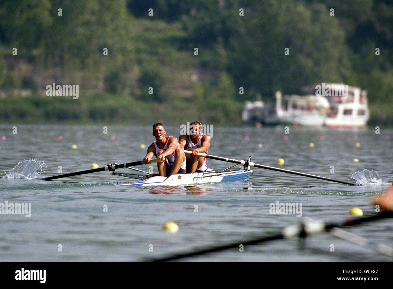 Rowing - Olympic Games Barcelona '92 - Coxless Pairs Stock Photo - Alamy