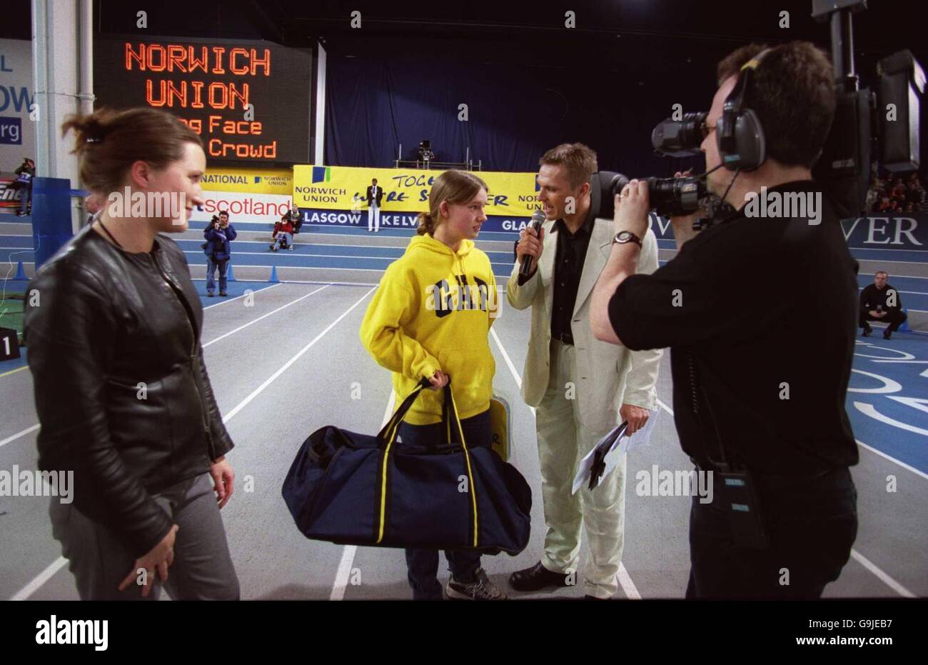 Jon Ridgeon interviews the winner of the Norwich Union Young Face in ...