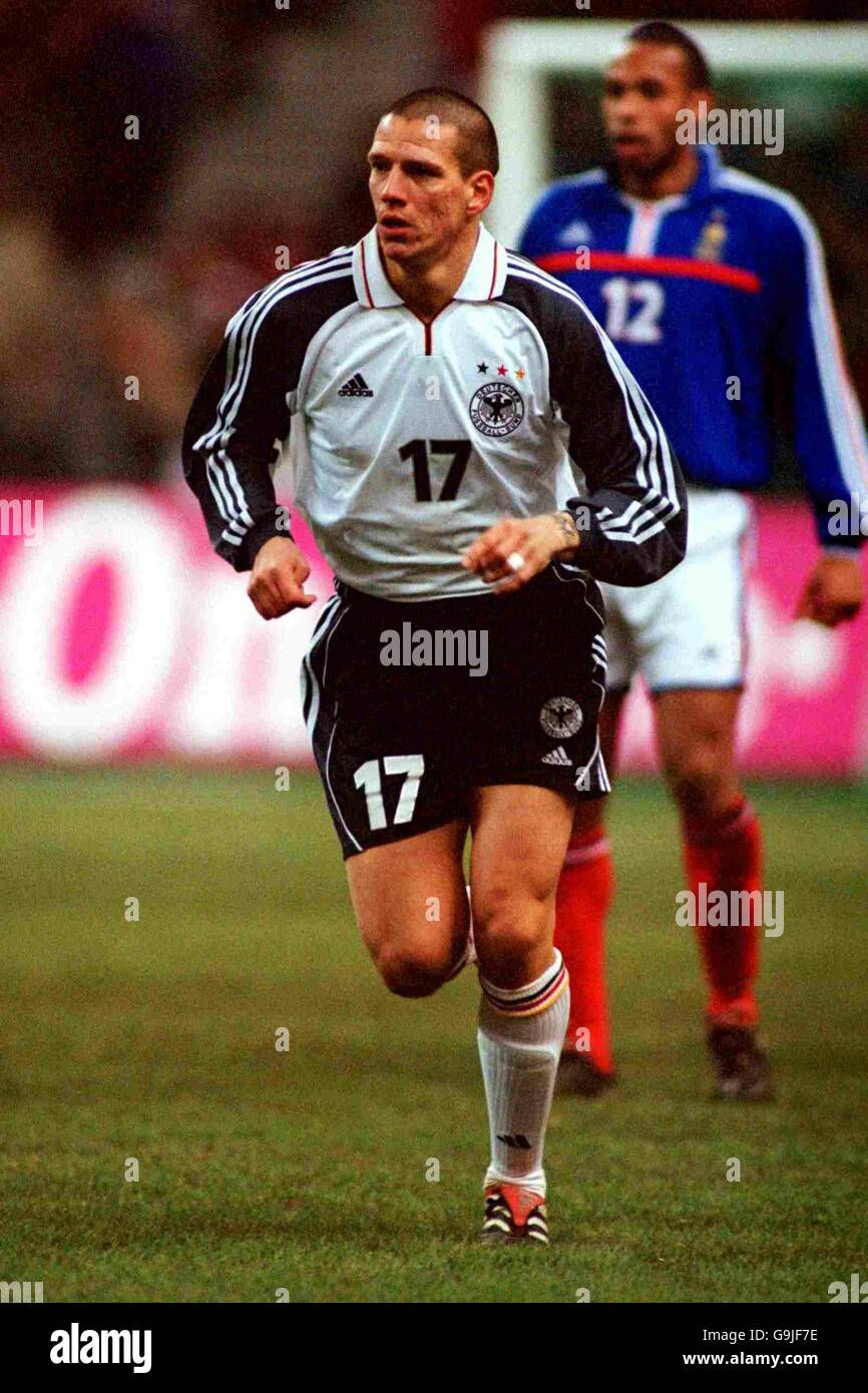 Soccer - International Friendly - France v Germany. Christian Ziege ...