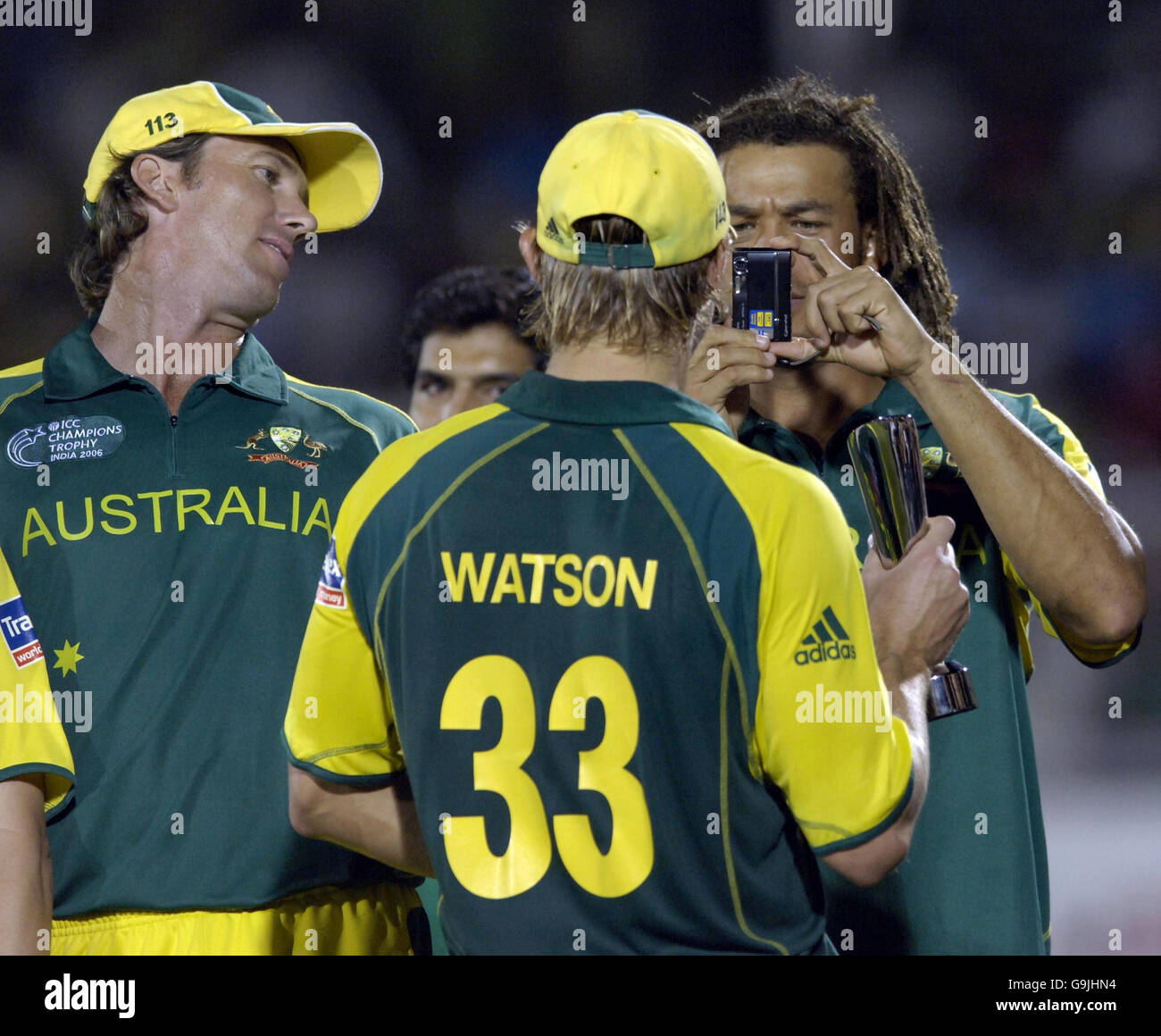Andrew symonds trophy hi-res stock photography and images - Alamy