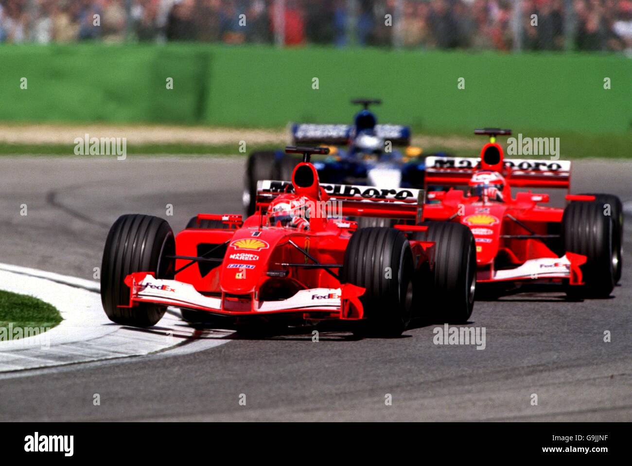 Motor Sport - Formula One - San Marino Grand Prix - Race. Michael ...