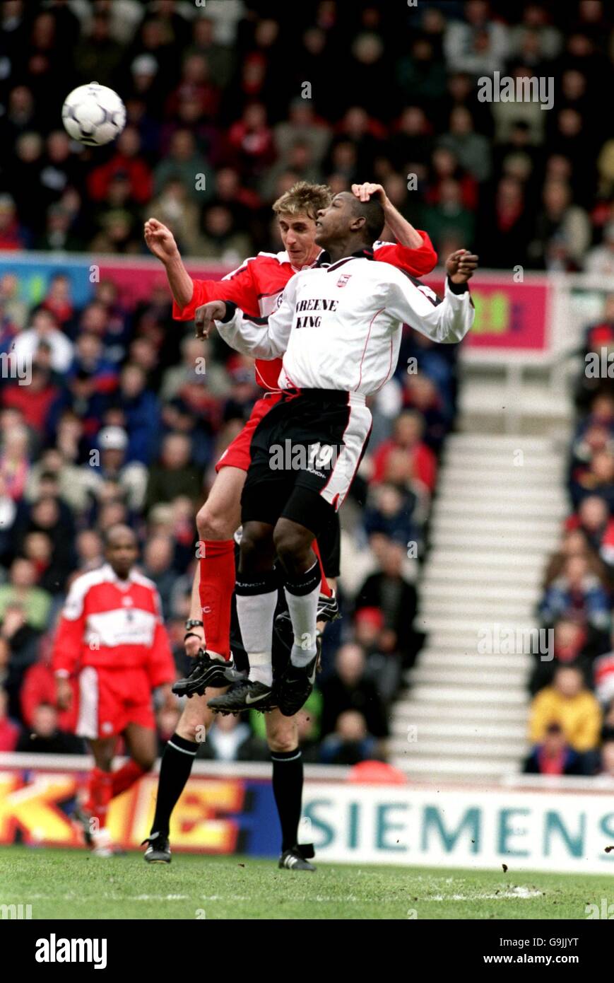 Soccer - FA Carling Premiership - Middlesbrough v Ipswich Town Stock ...