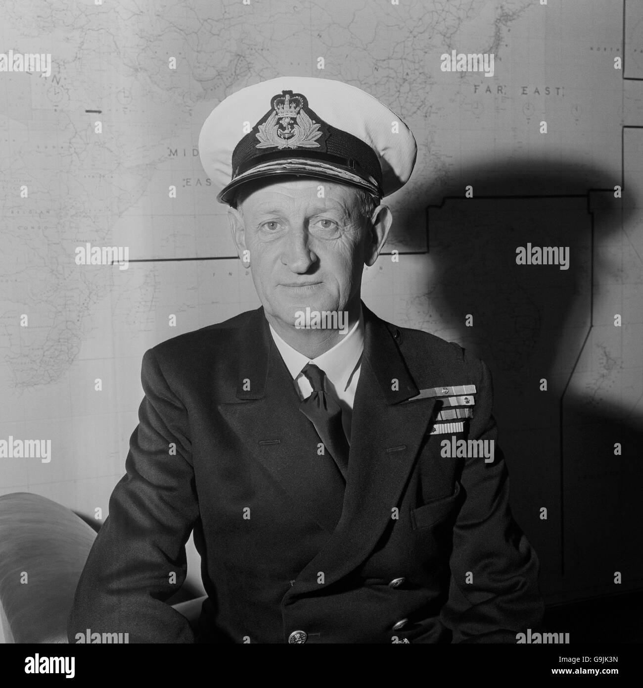 Admiral Sir David Luce Stock Photo - Alamy