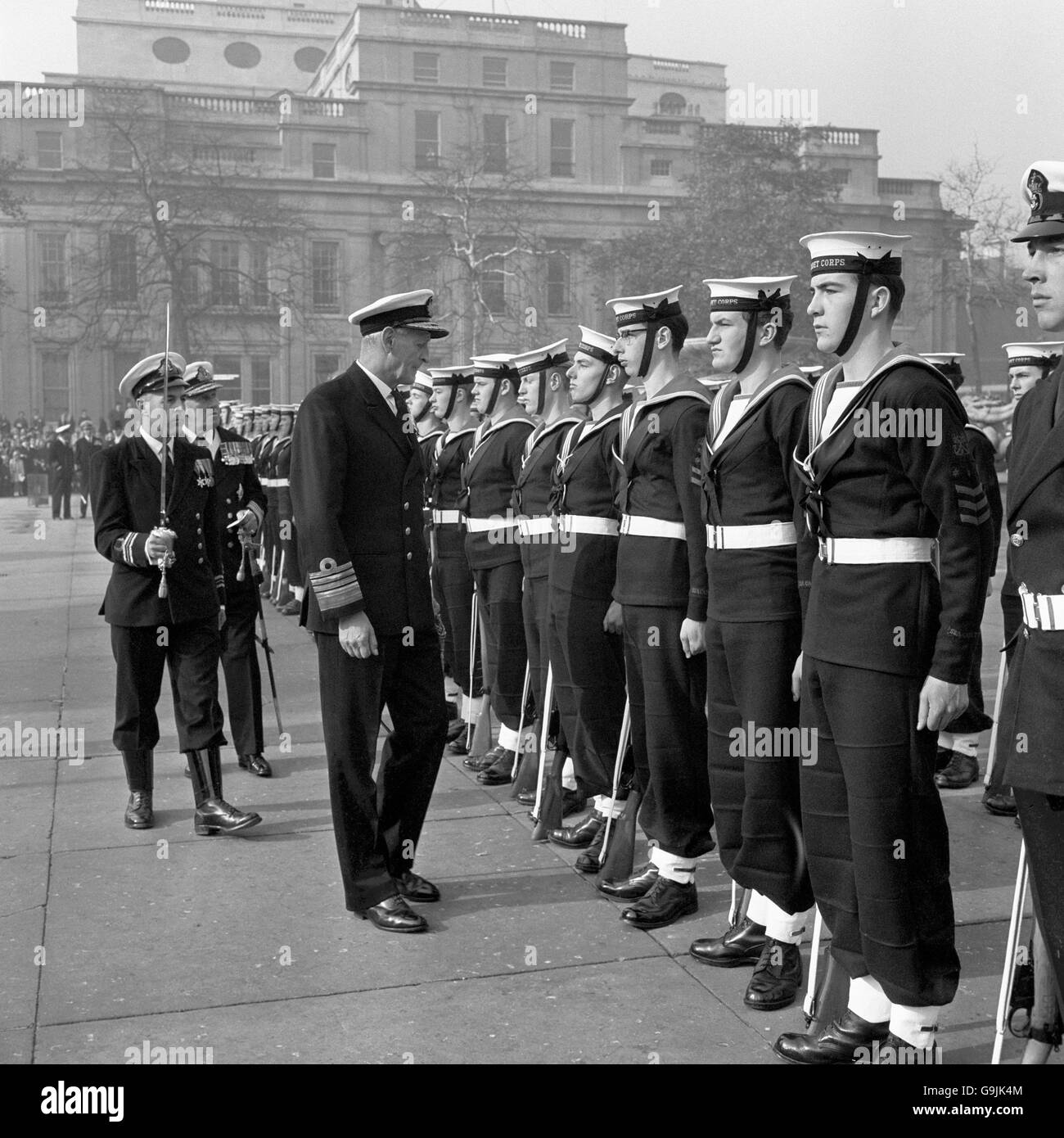 Admiral Sir David Luce Stock Photo - Alamy