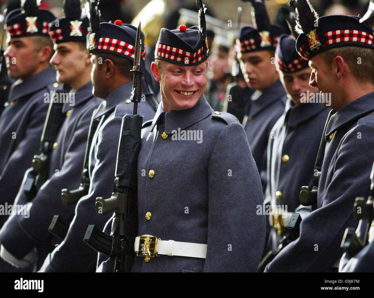 Half length uniform smiling mang hi-res stock photography and images ...