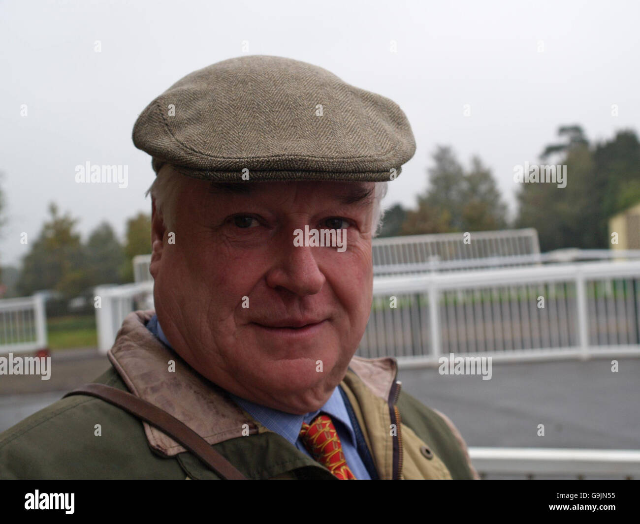 Racing - Lingfield. Horse trainer David Gandolfo at Lingfield ...