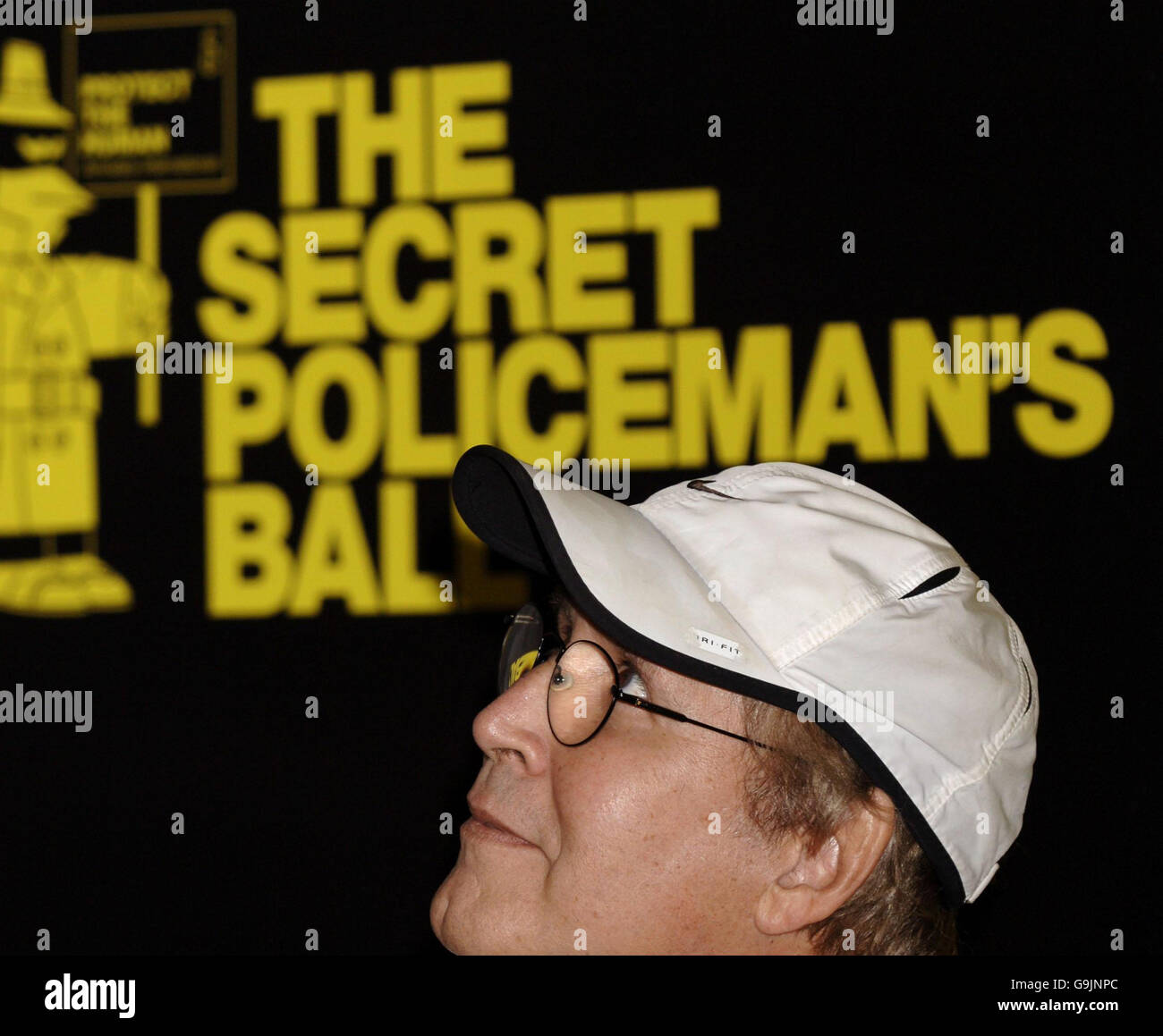 Chevy Chase during a photocall on the eve of The Secret Policeman's ...