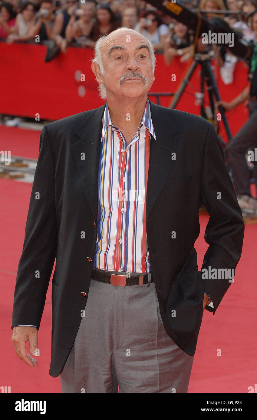 Rome Film Festival. AP OUT Sir Sean Connery attends the inaugural Rome ...