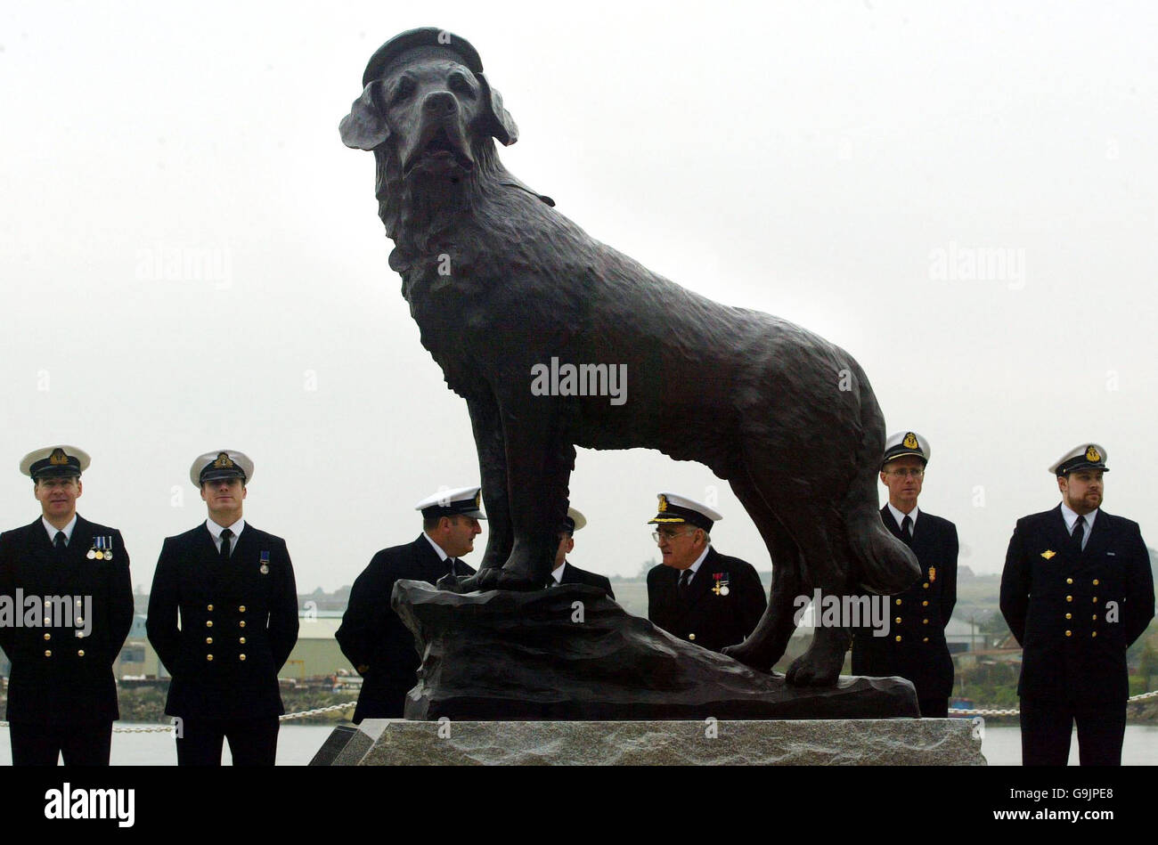 WWII dog honoured Stock Photo - Alamy