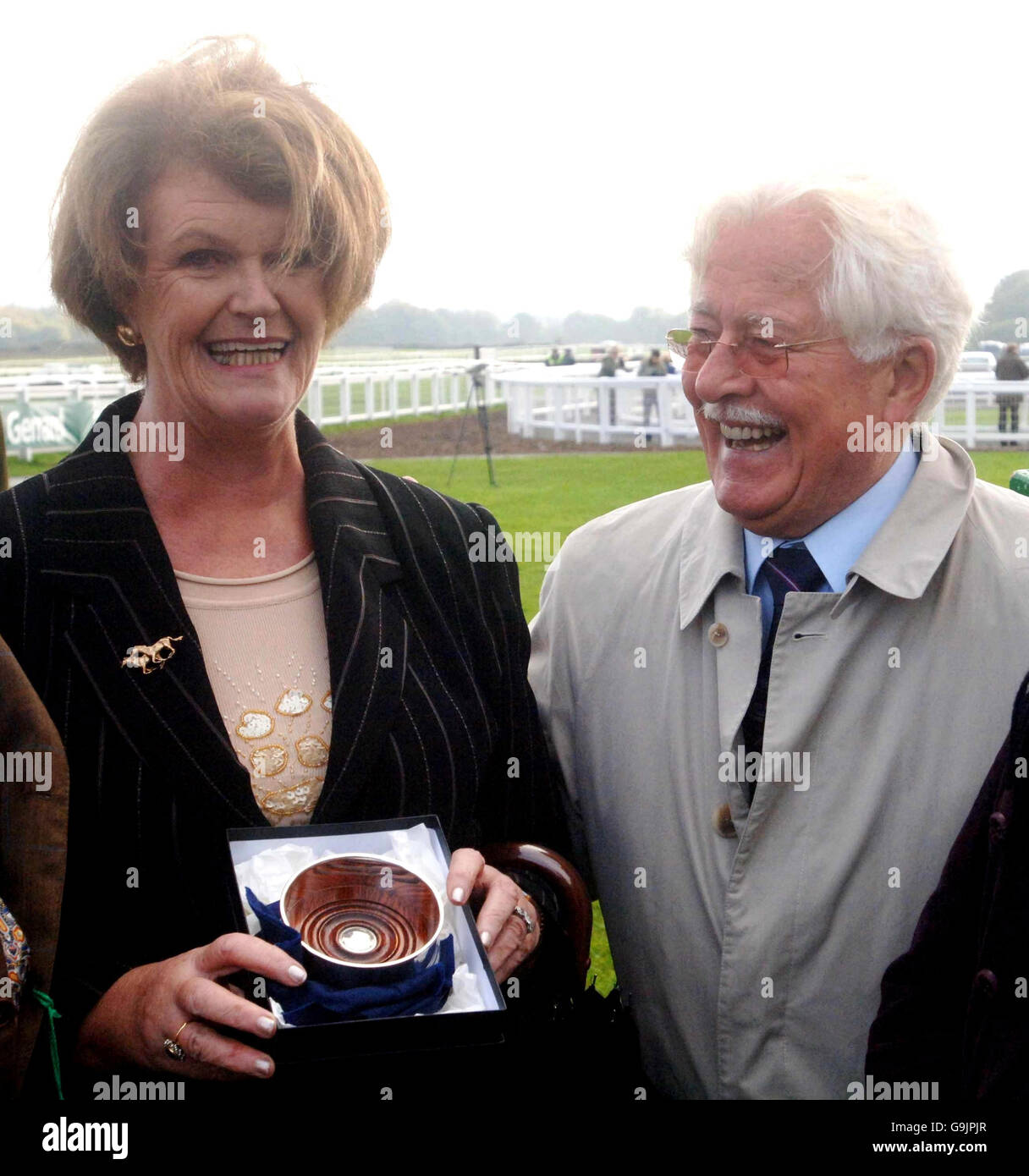 The owner of the late race horse best mate hi-res stock photography and ...