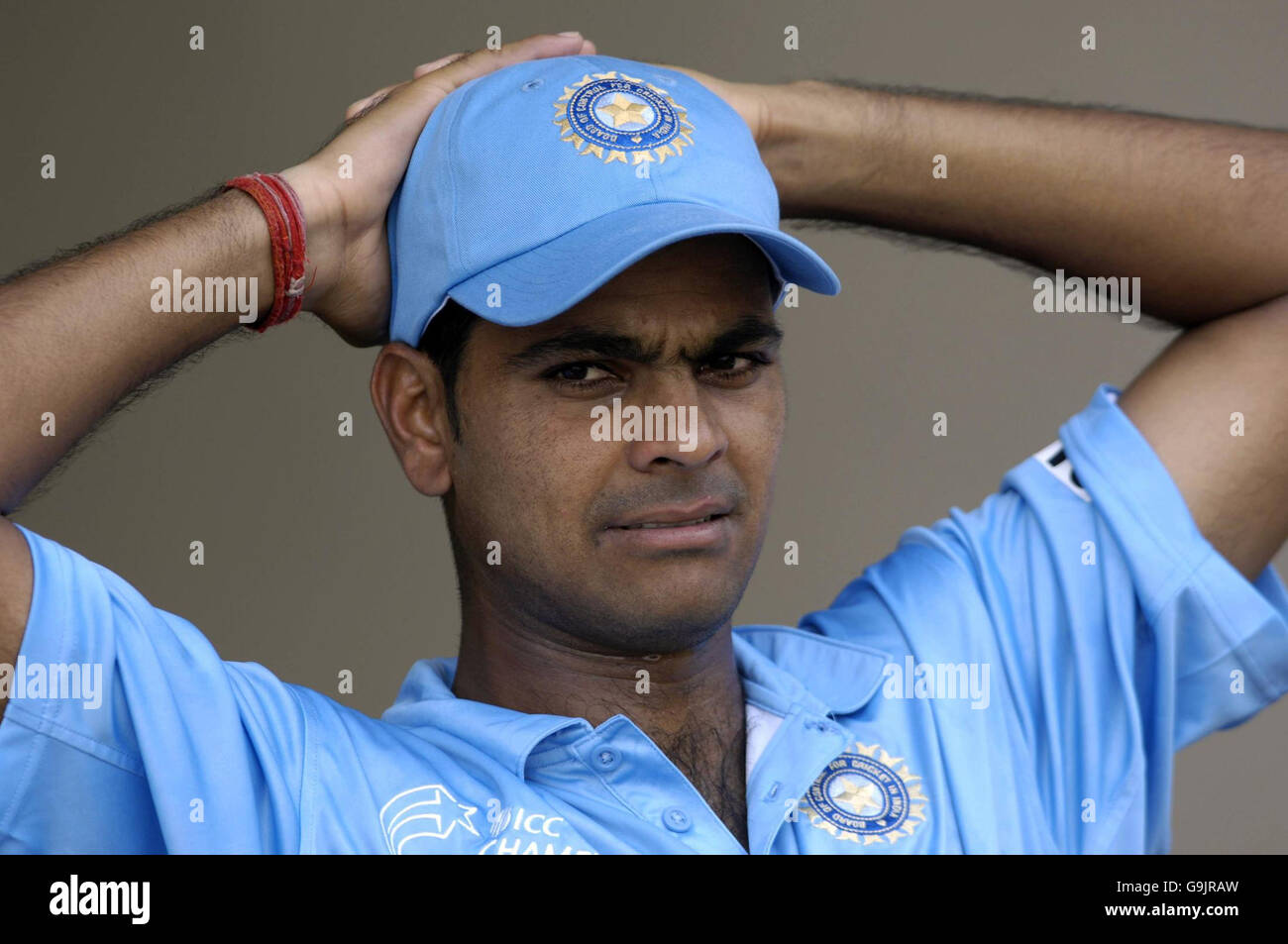Cricket - ICC Champions Trophy - England v India. India's RP Singh ...