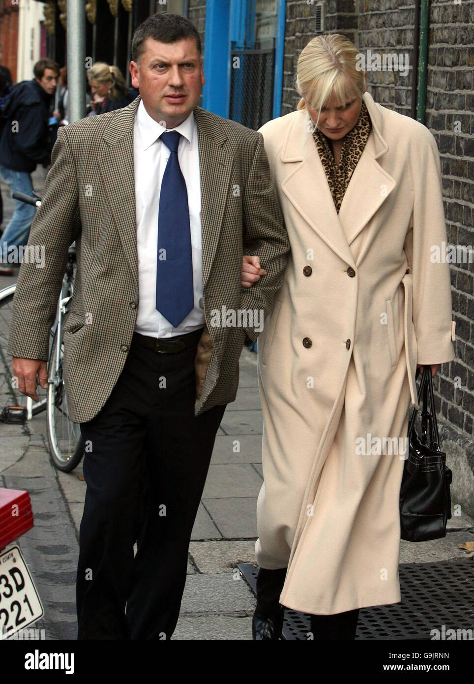 Robert Holohan's parents, Mark and Majella, leave the Court of Appeal ...