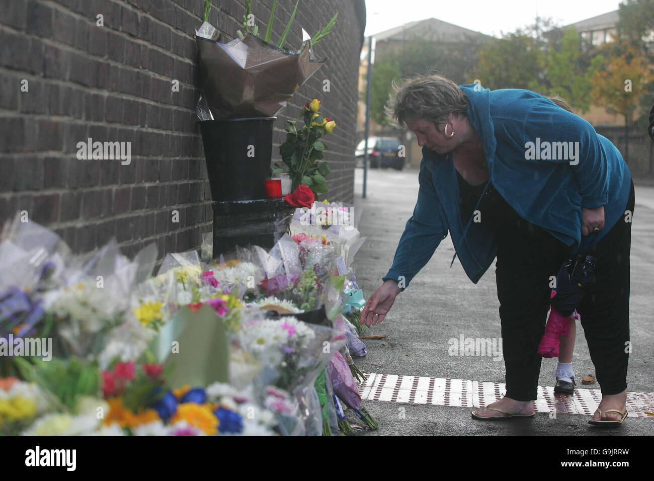 Hit and run death in South London Stock Photo - Alamy